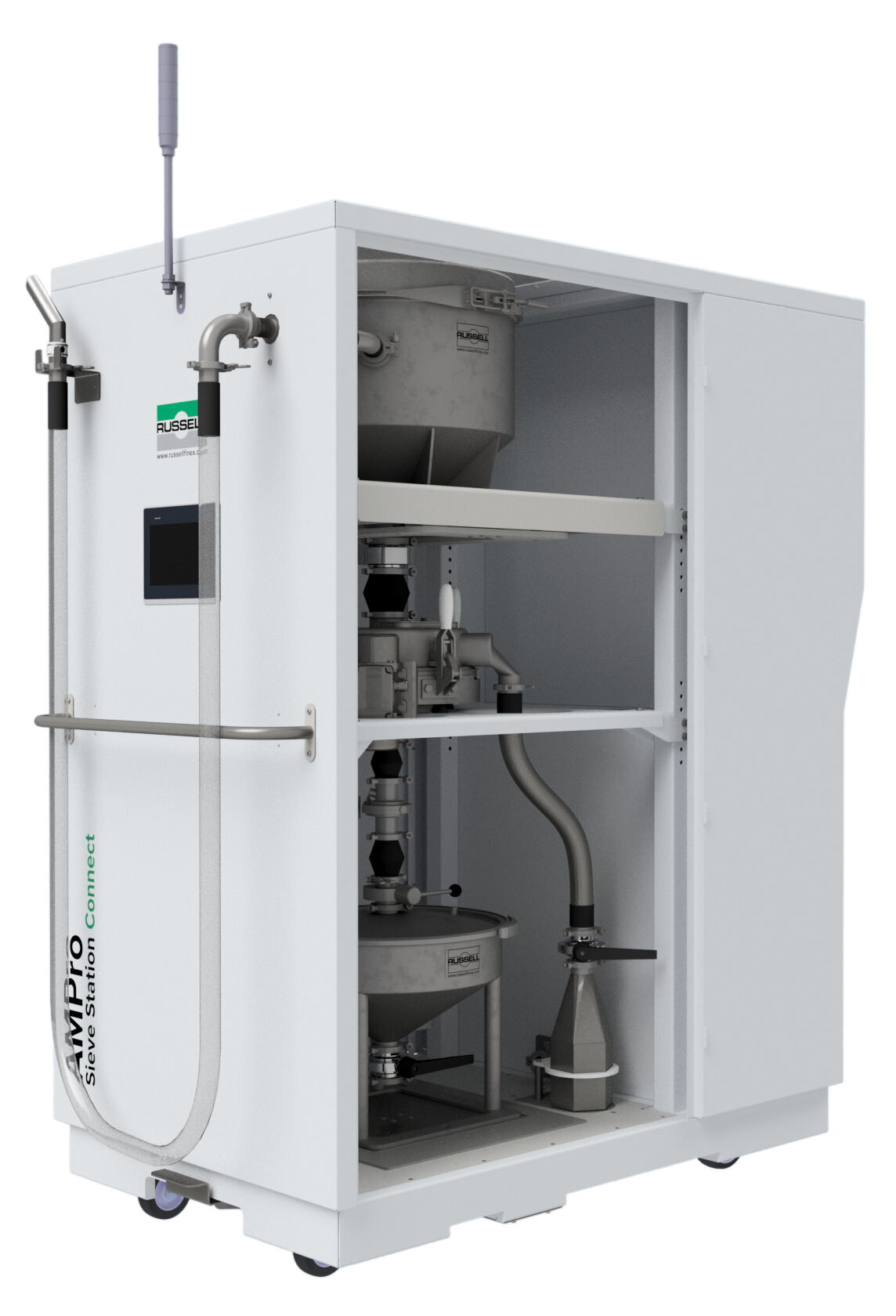 Industrial testing for industrial separation equipment